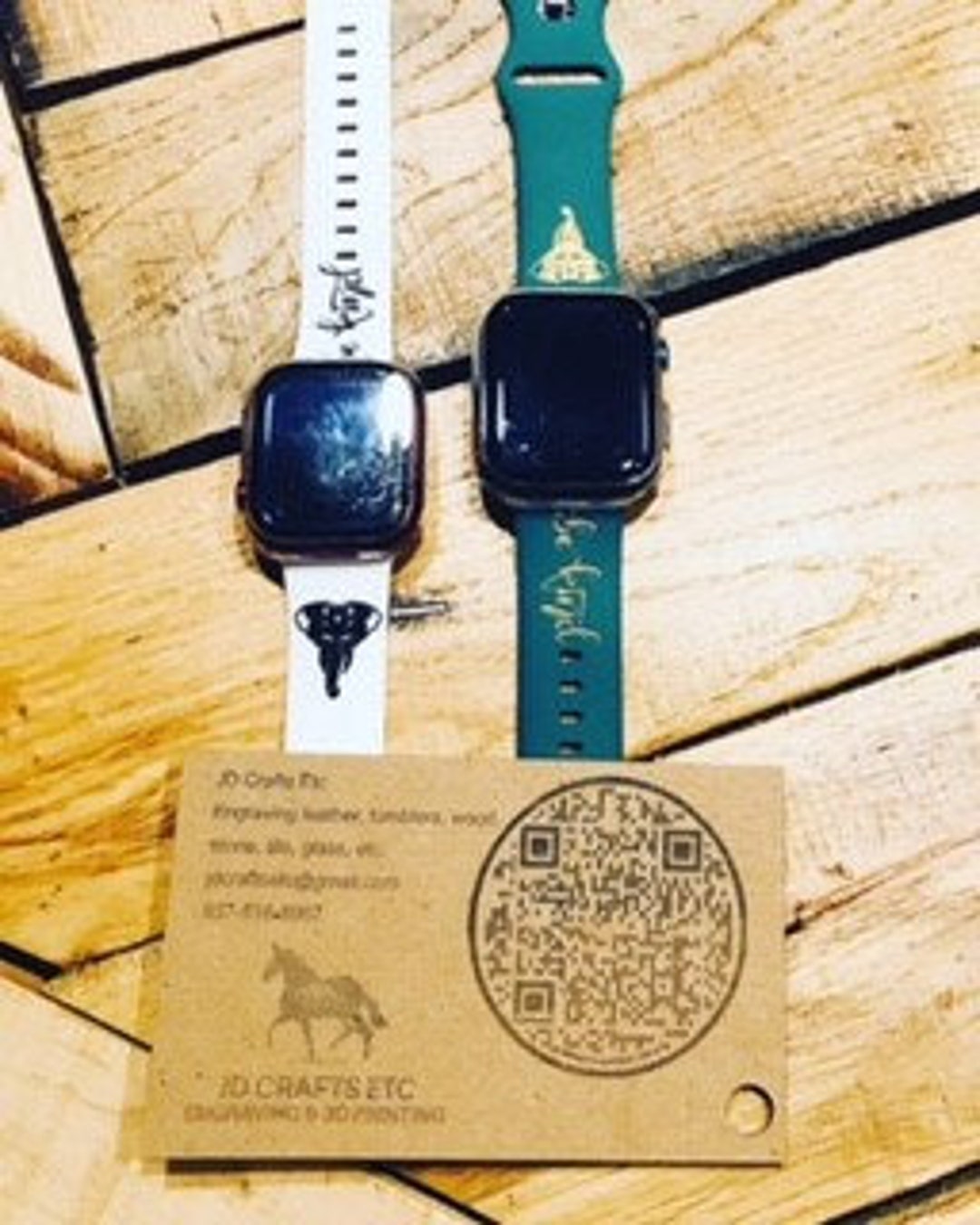 Custom Apple Watch ,different Colors /all Sizes/silicone /hand Painted ...