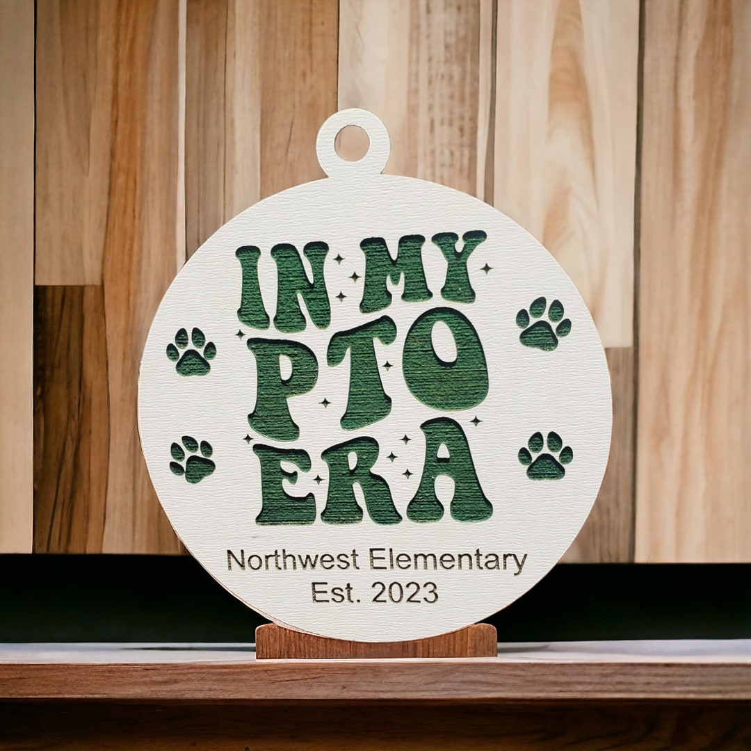Custom in My PTO Era Gift, PTO Ornament, PTO Gift - Etsy