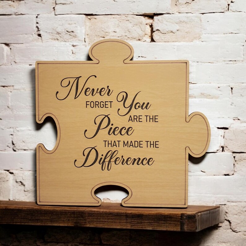 You Make A Difference Sign, Caregiver Gift - Etsy