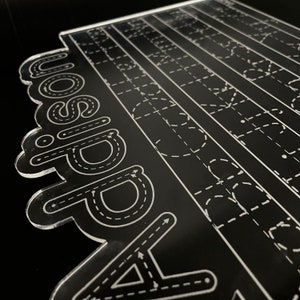 Personalized Name, Alphabet & Number Tracing Boards Set - Etsy