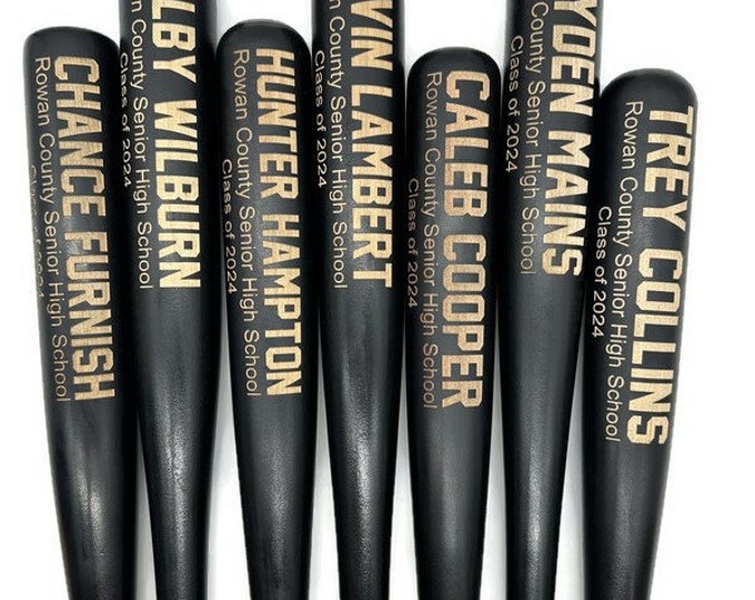 Personalized Baseball Bat - Full Size Bats - Etsy