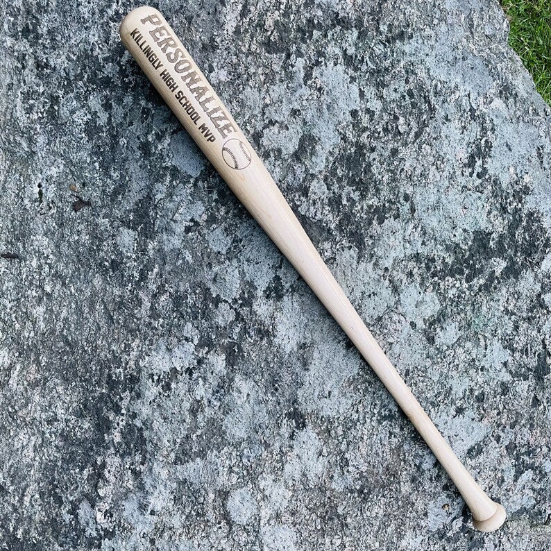 Personalized Wooden Engraved Full Size Baseball Bat - Etsy