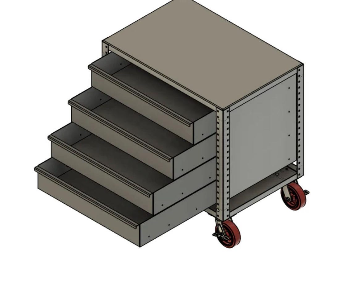 Tool Cart Dxf - Etsy
