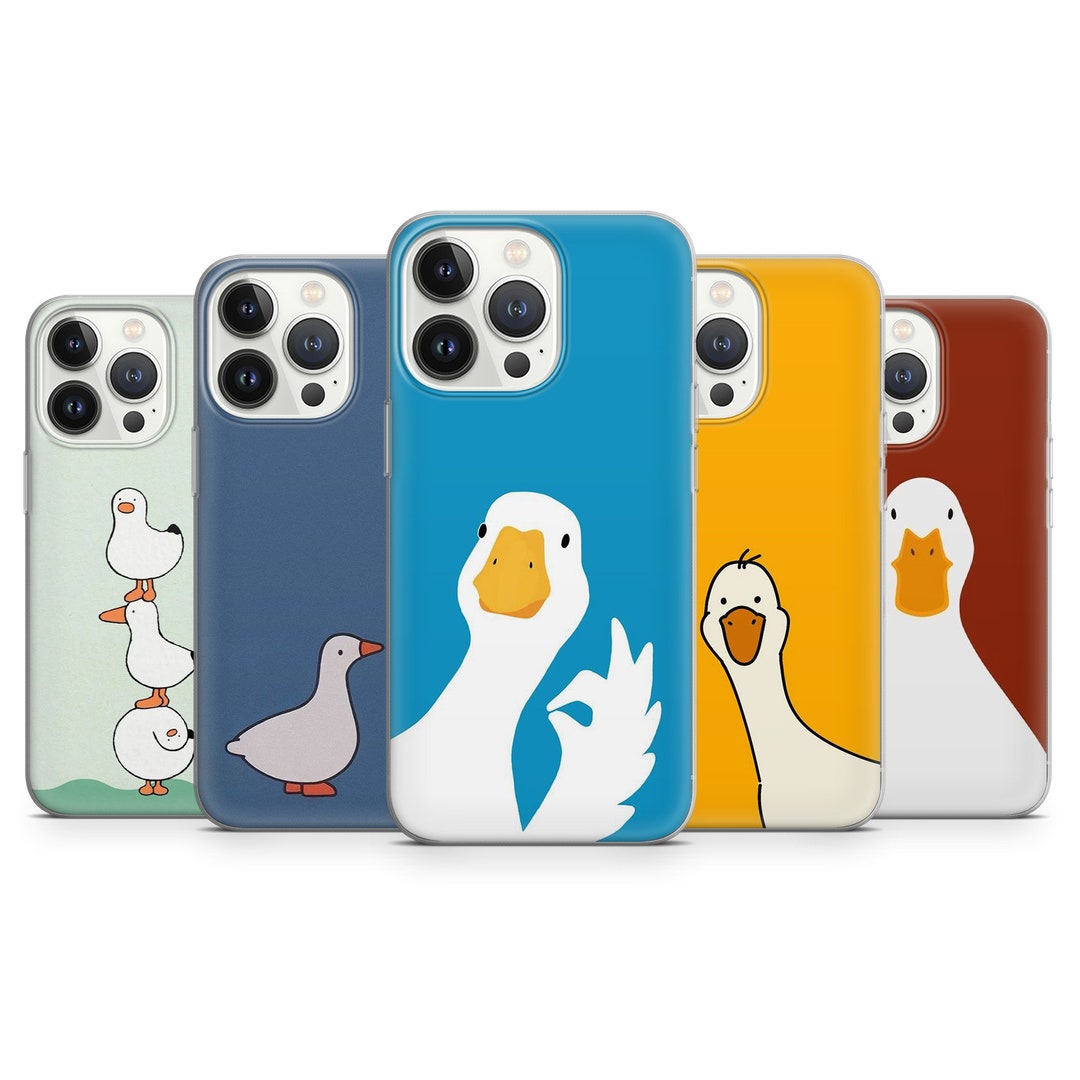 Funny Goose Phone Case Cute Duck Cover Fit for iPhone 14 - Etsy