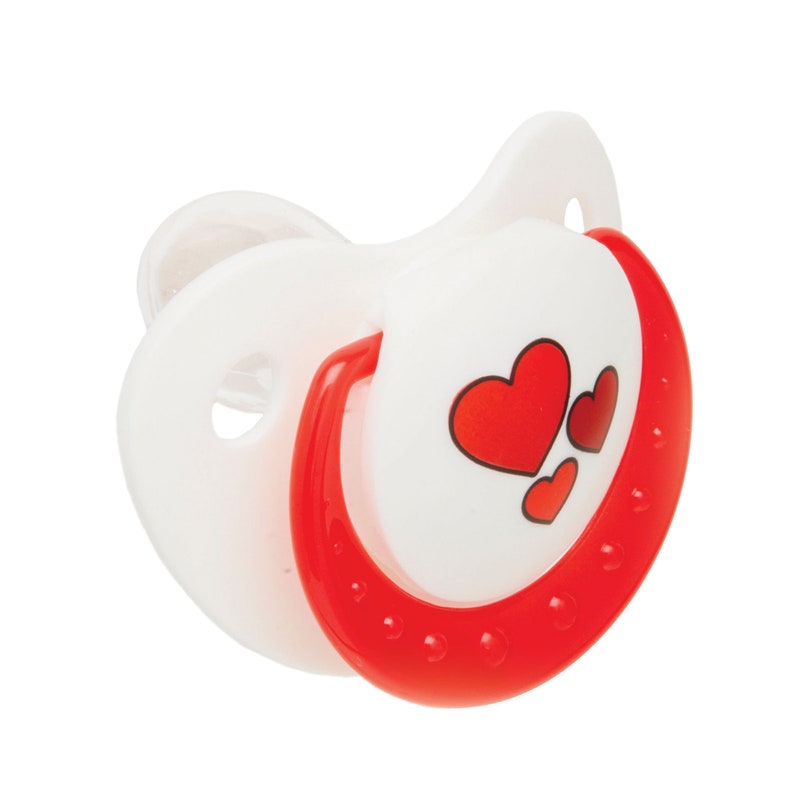 Valentines Day Holiday Pacifier, Holiday Orthodontic Baby Pacifier ...