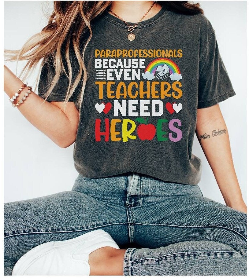 Para T-shirt, Paraprofessional Gifts, Para Shirt, Teaching Assistant ...