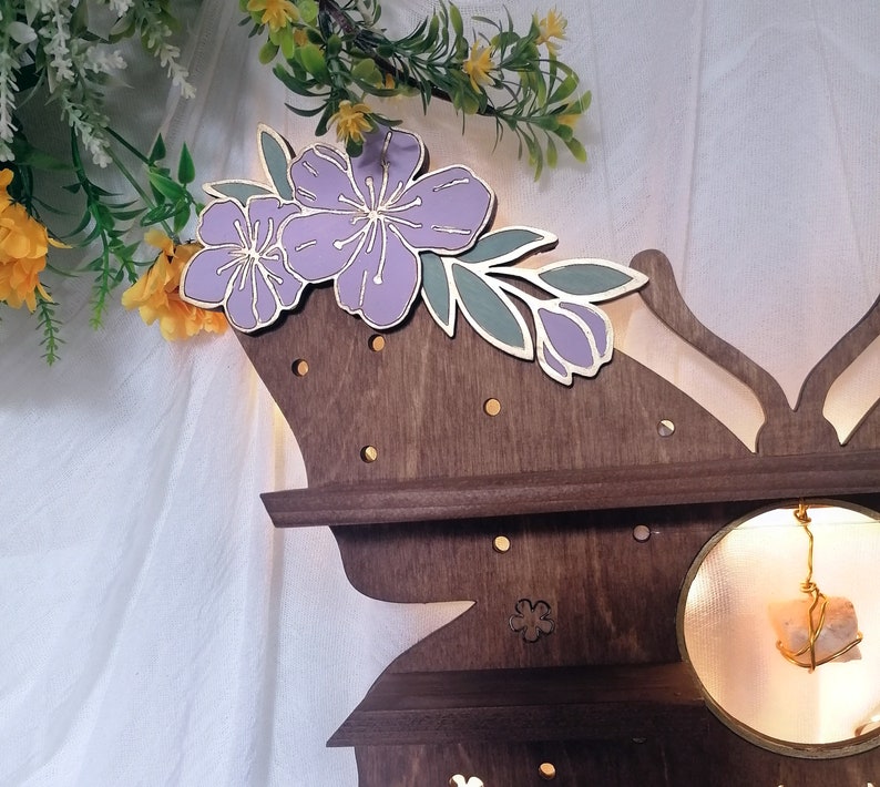 Butterfly Shelf Moth Shelf Crystal Shelf Handmade Geometric - Etsy