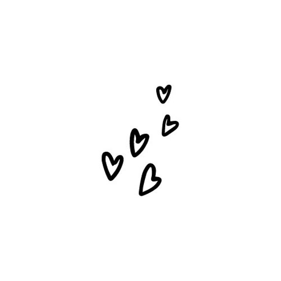 Multiple Hearts SVG and PNG File Digital Download // Cute - Etsy
