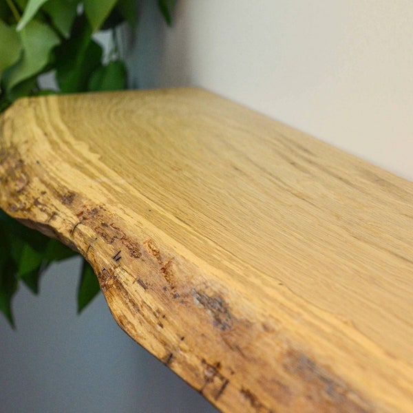 Live Edge Shelf - Etsy