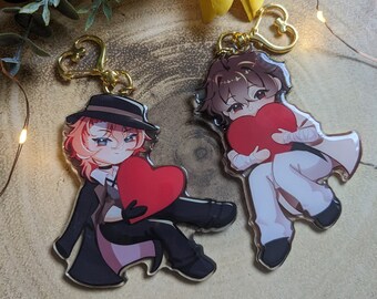 Bungo Stray Dogs Chuuya Nakahara Acrylic Keychain - Etsy