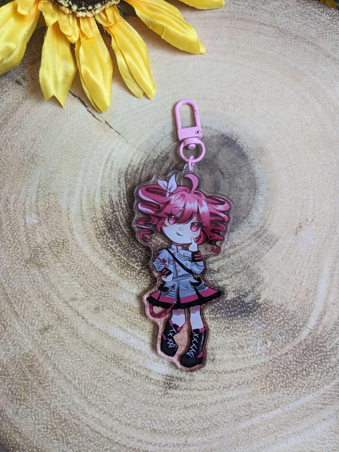 Kasane Teto - Acrylic Keychain - Etsy