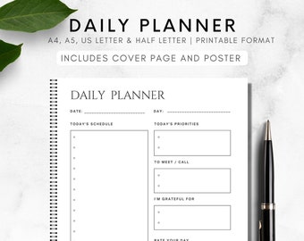 Undated Work Diary - Etsy