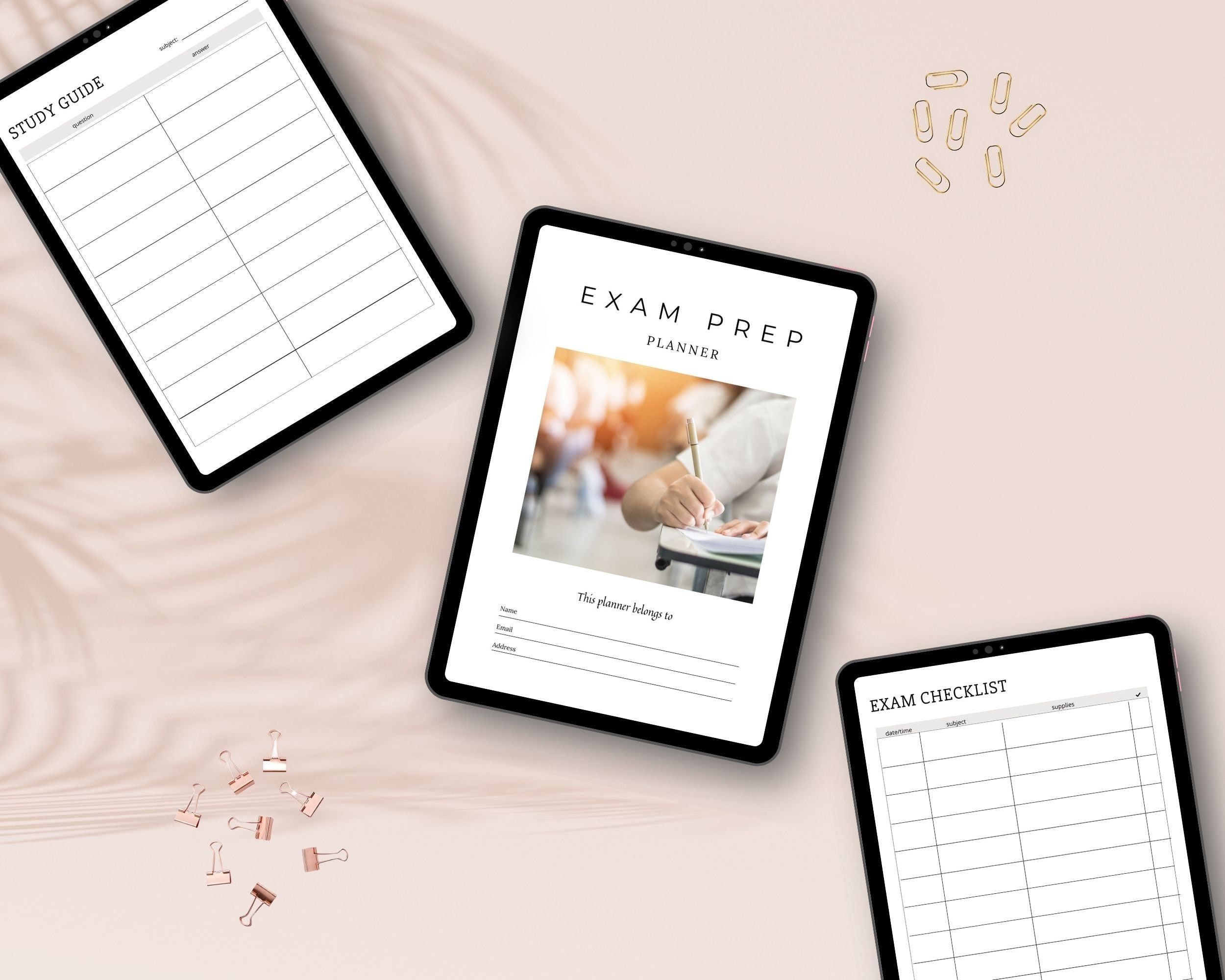 Exam Preparation Template Exam Preparation Template in Canva Instant ...