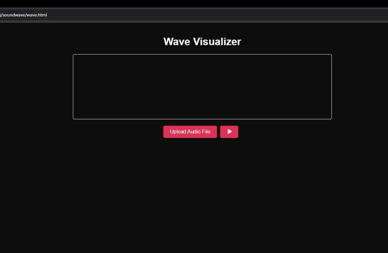 Wave Visualizer In Html Javascript And Css Etsy