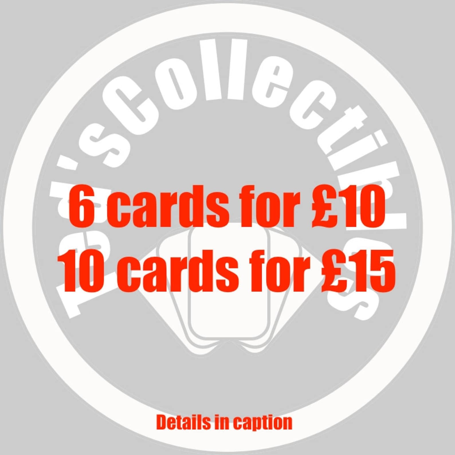 10 Personalised Platinum Trophy Cards - Etsy UK