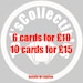 10 Personalised Platinum Trophy Cards - Etsy UK
