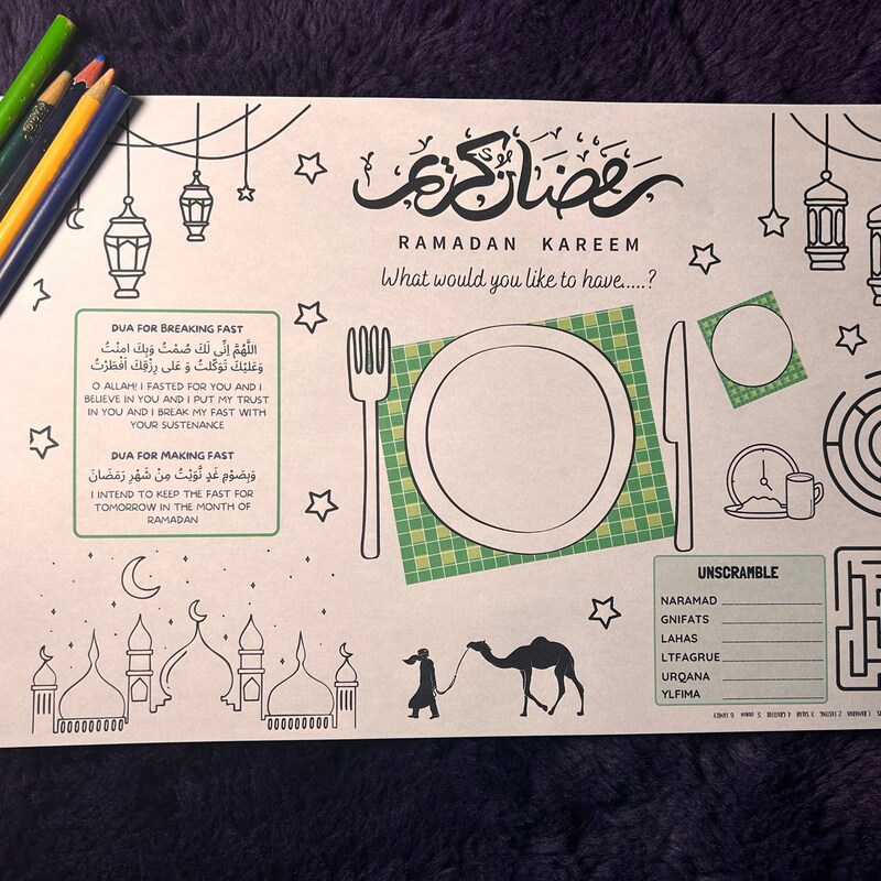 Ramadan Plates - Etsy