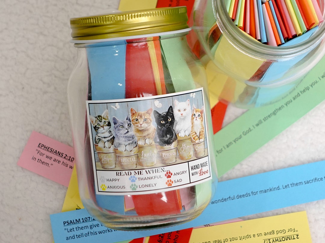 Read Me When Bible Verse Jar, Read Me When Emotion and Feeling Jar ...