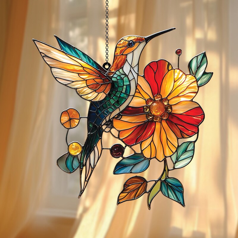 Bird Suncatcher - Etsy