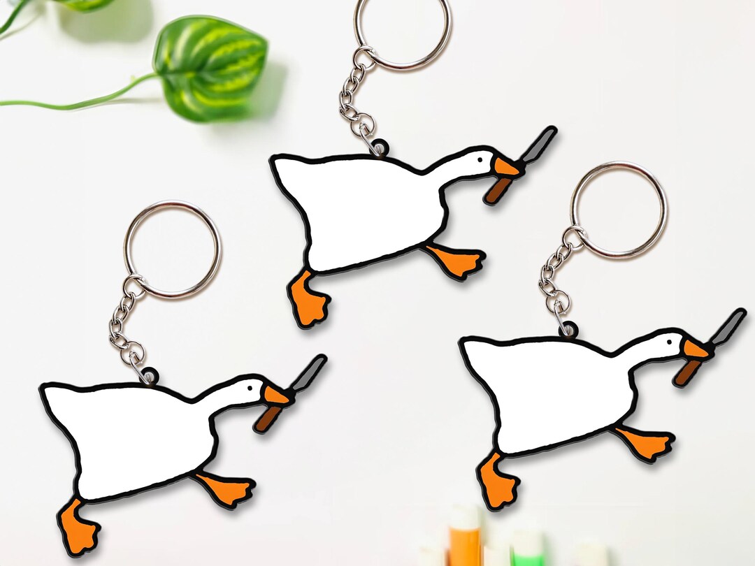 Silly Goose Keychain, Silly Goose University, Christmas Goose Gift, Registered Silly Goose Decor ...
