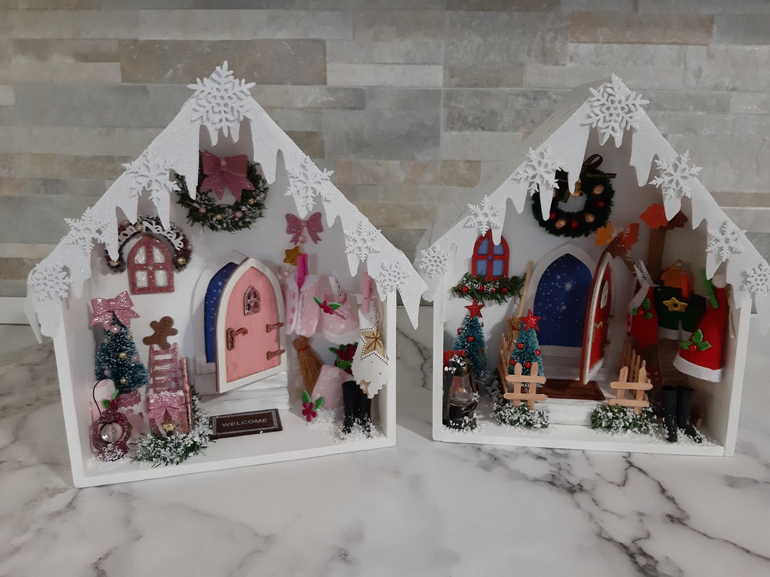 Wooden Elf Magic House, UNIQUE PIECE Elf Holder - Etsy