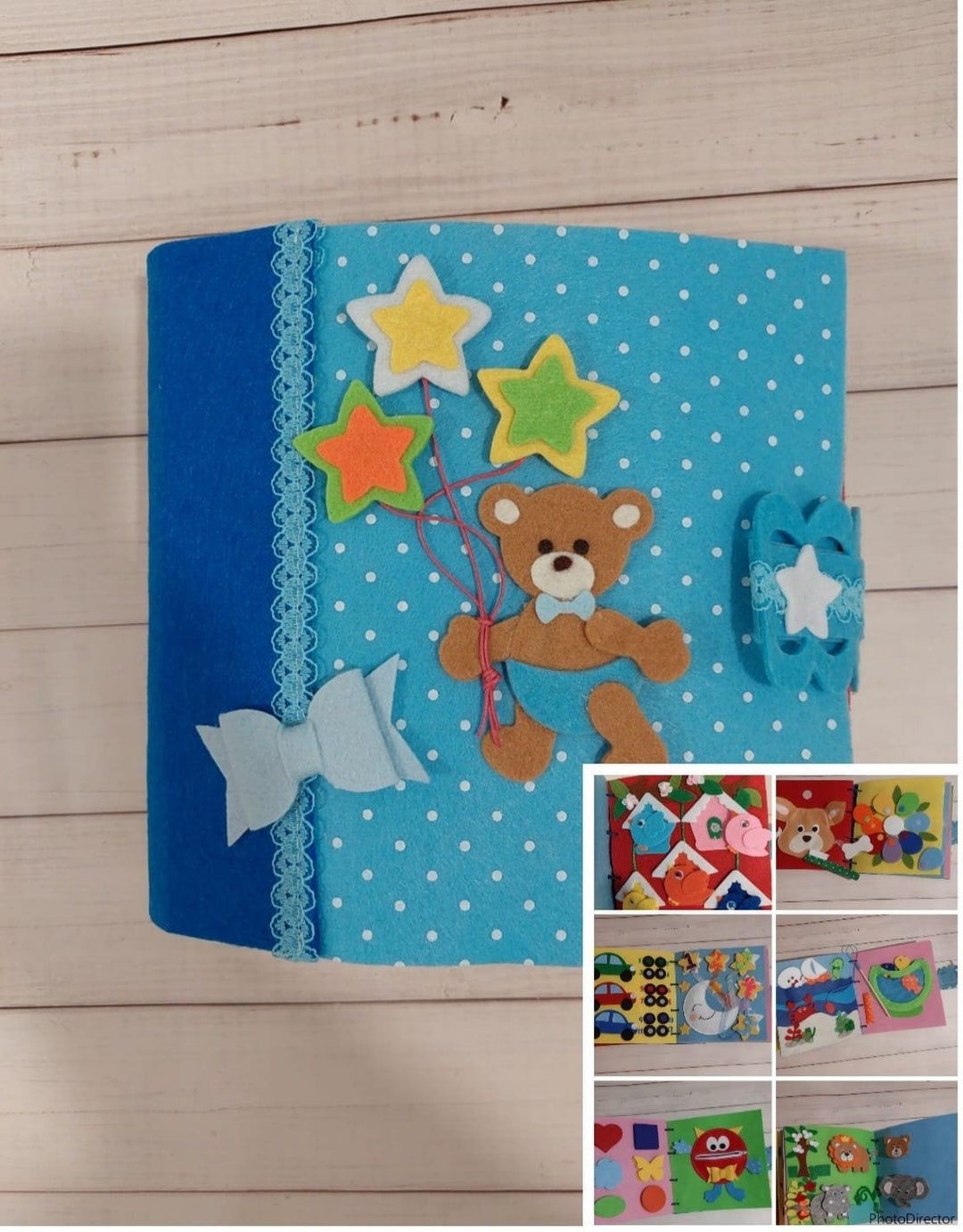 QUIET BOOK Handmade Boy Version. Single Piece - Etsy