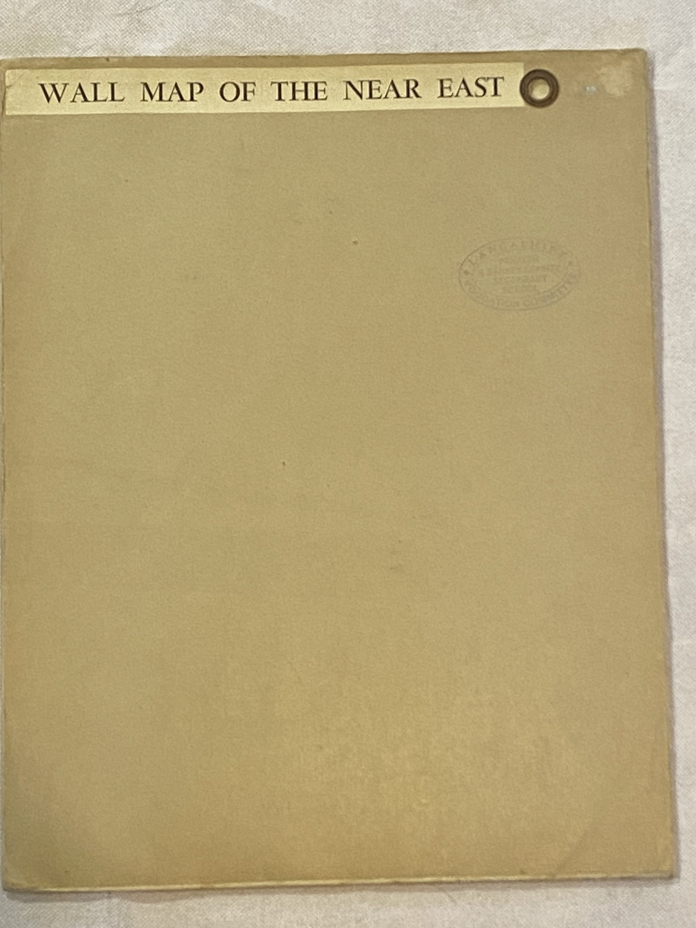 Original Vintage School Wall Map of the Near East - Etsy UK