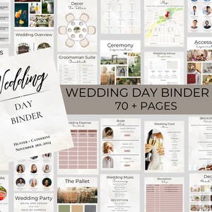 Wedding Binder Template, Wedding Planner Printable, Wedding Checklist ...