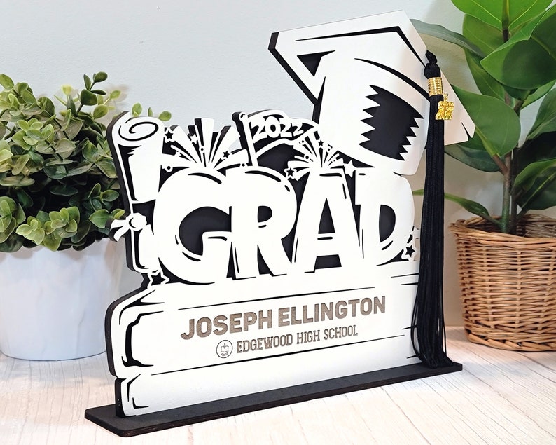 Class of 2023 Graduation Signs Tassel Holder Congratulations - Etsy