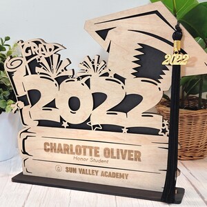 Class of 2023 Graduation Signs, Tassel Holder, Congratulations Graduate ...