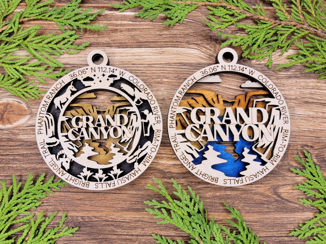 Grand Canyon National Park Ornaments - Etsy