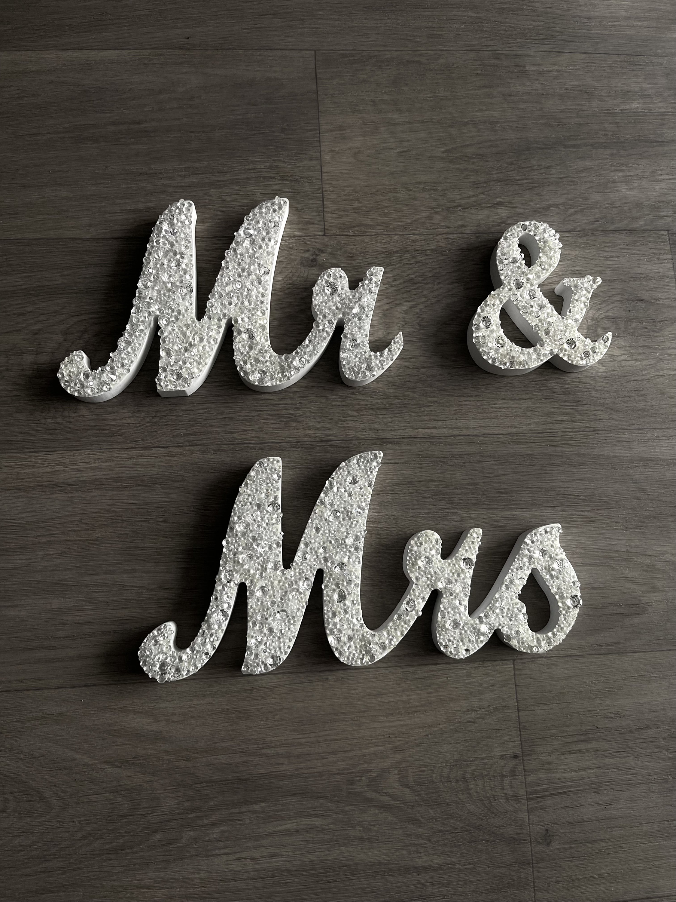 Head Table Sign Bride and Groom Sign Large Wedding Mr and Mrs Sign for ...