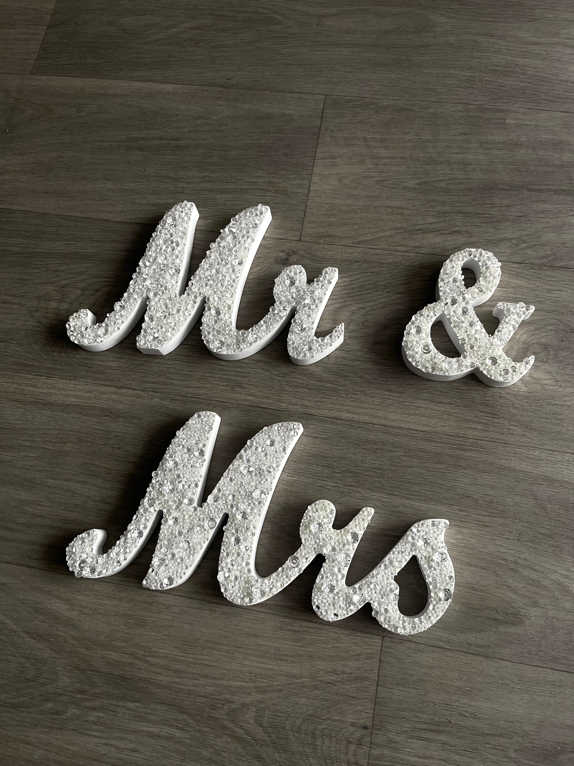 Head Table Sign Bride and Groom Sign Wedding Mr and Mrs Sign for ...