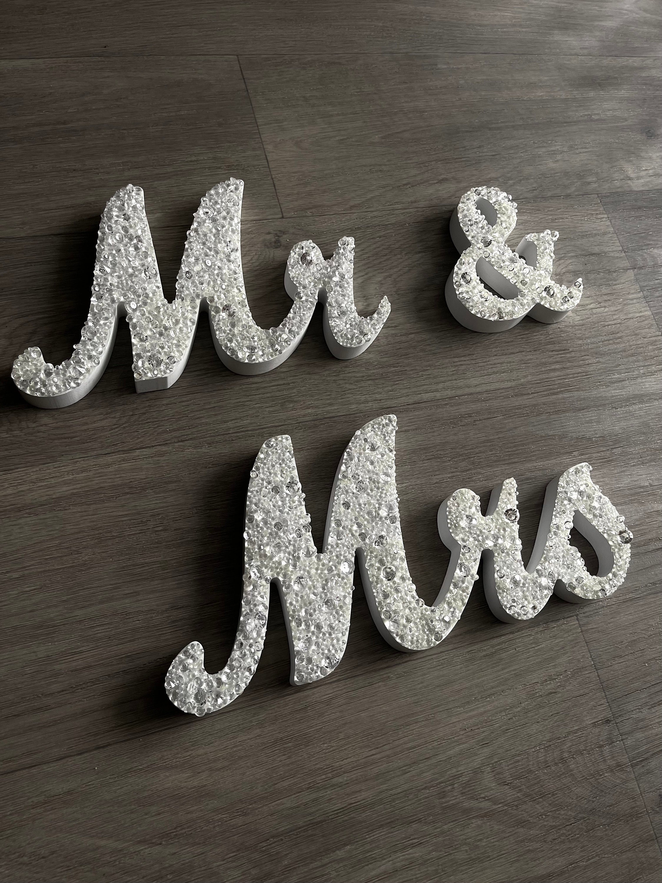 Head Table Sign Bride and Groom Sign Large Wedding Mr and Mrs Sign for ...
