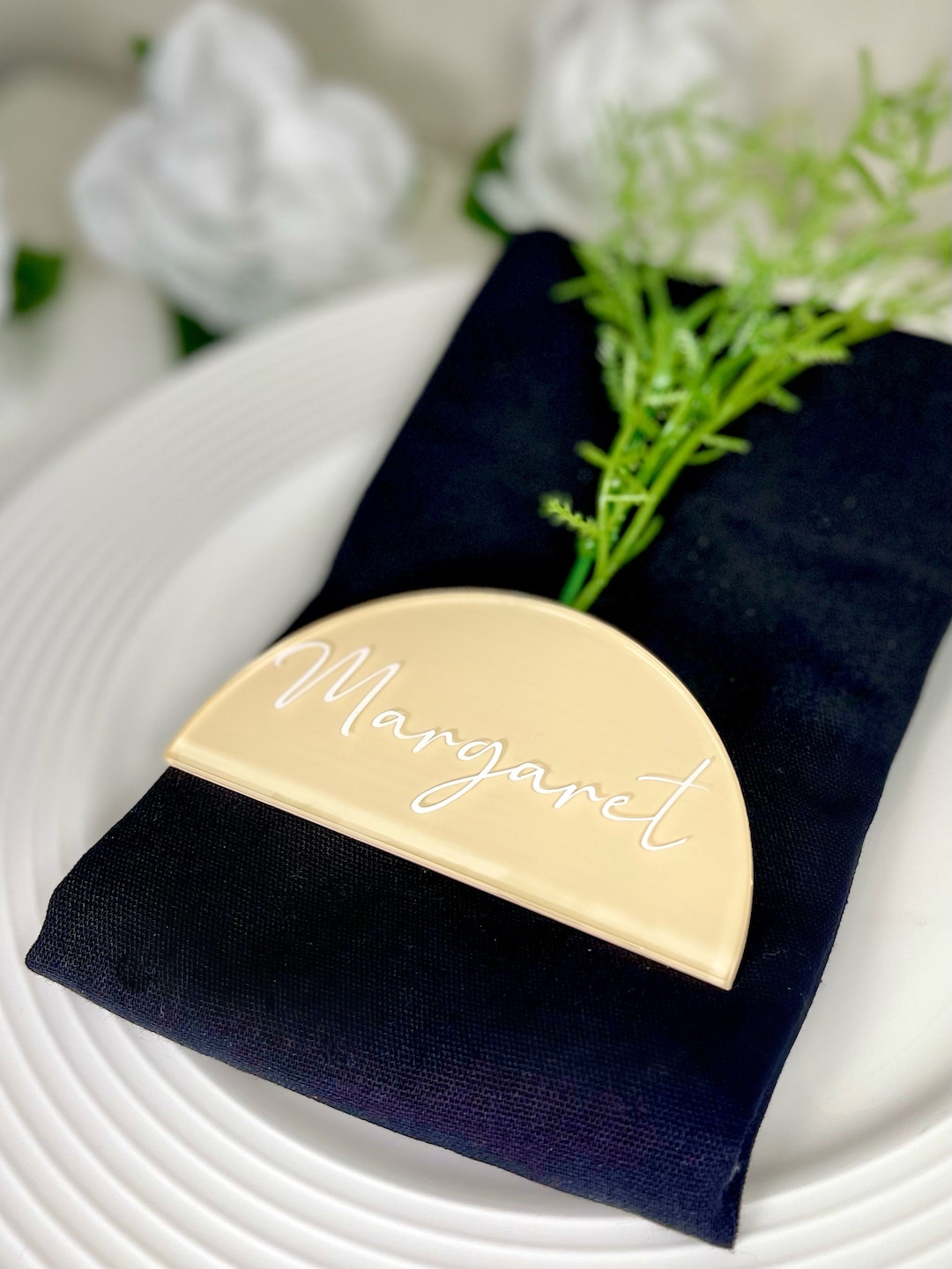 Personalized Place Cards Acrylic Wedding Clear Guest Name Cards Wedding ...