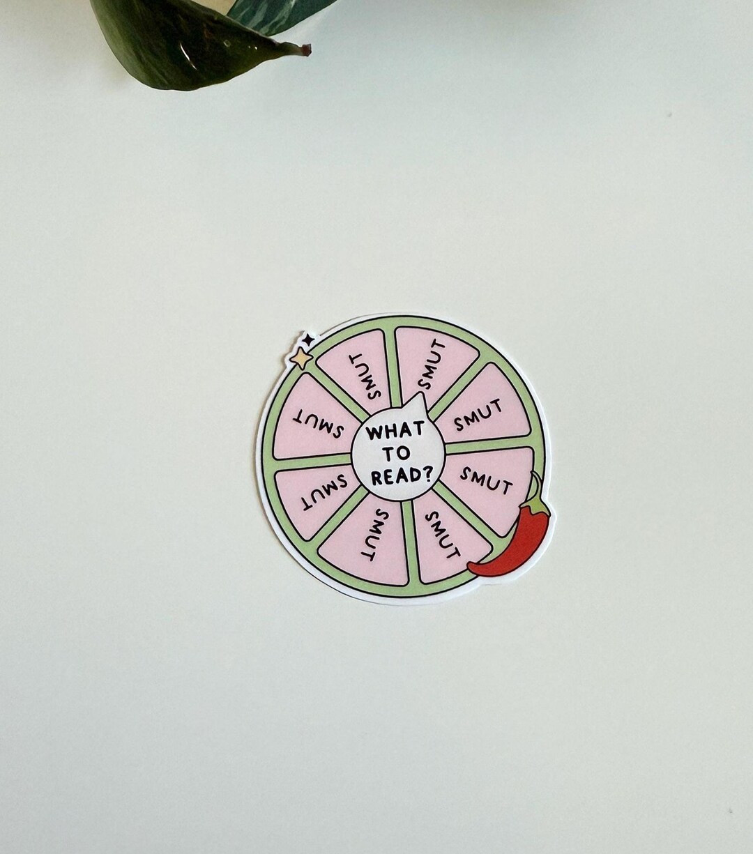 What to Read Spinner Vinyl Sticker - Etsy