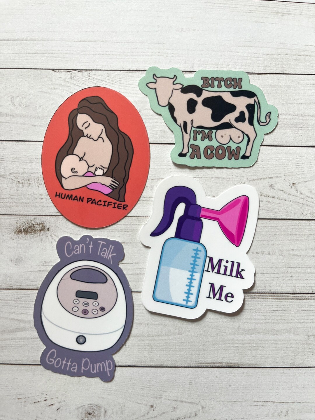 Breastfeeding Inspired Vinyl Sticker Pack - Etsy