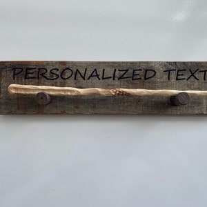 Personalized Wall Mounted Wand Displays - Etsy