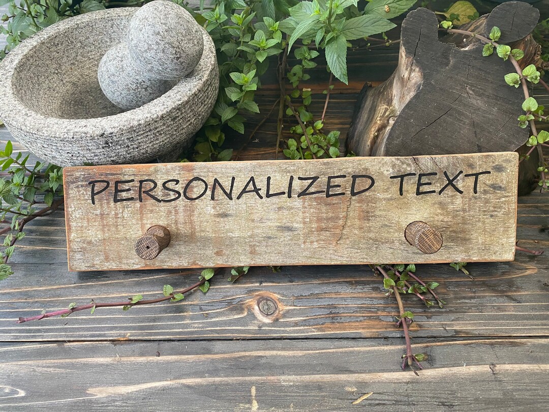 Personalized Wall Mounted Wand Displays - Etsy