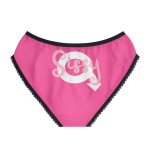 Limp and Small Sissy Symbol Panties White & Pink - Etsy
