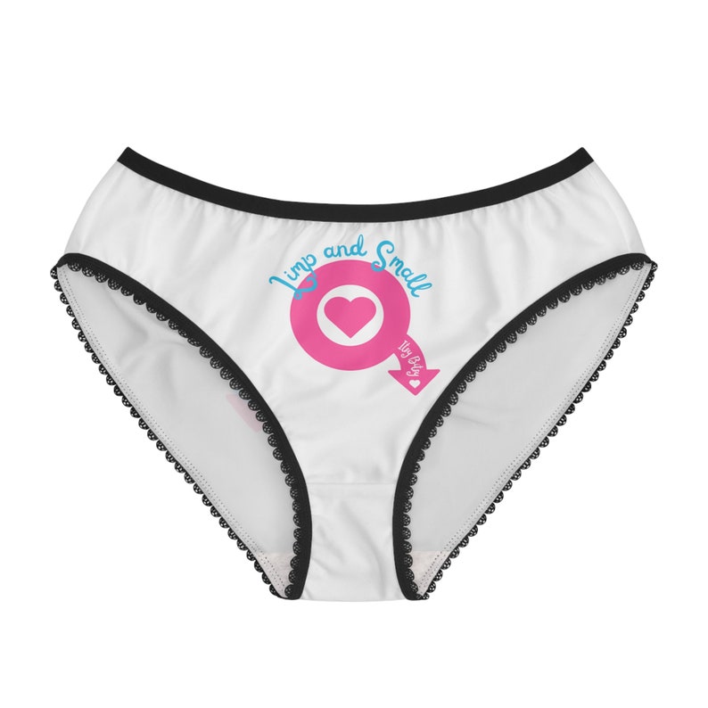 Limp and Small Sissy Symbol Chastity Panties White, Blue & Pink - Etsy