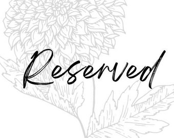 Elegant reserved Sign 10x8 In Instant Download, Digital File - Etsy