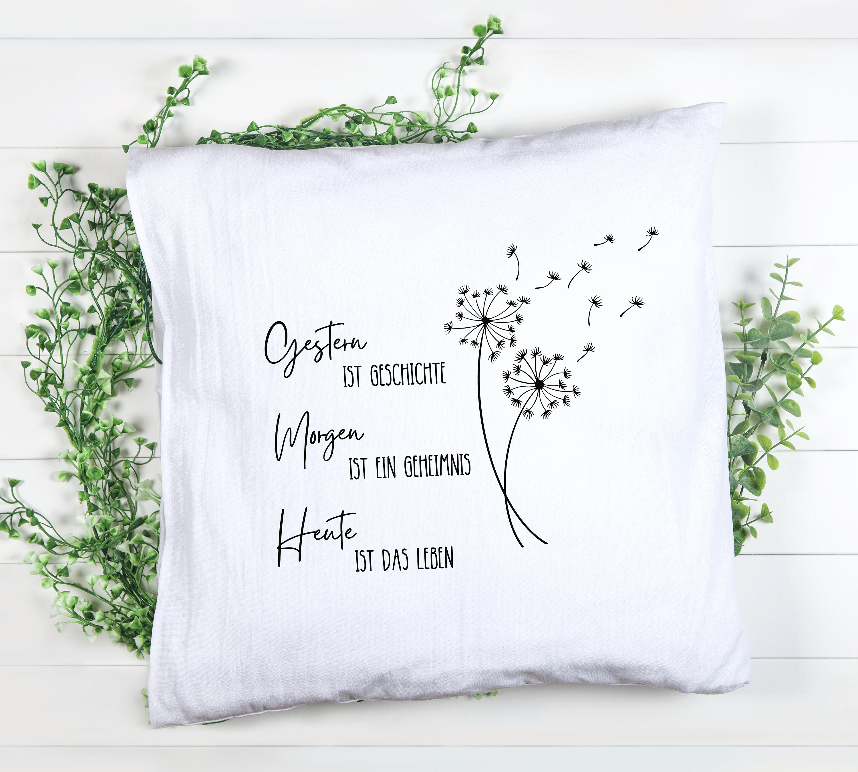 Plotterdatei Spruch mit Pusteblume, motivierend, spirituell in SVG ...