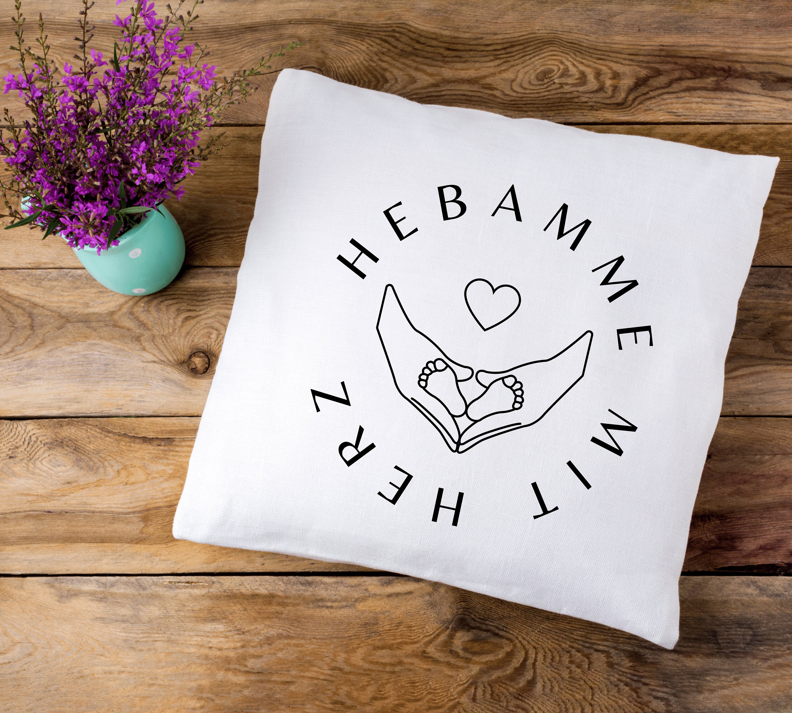 Plotterdatei Hebamme mit Herz in SVG & PNG, digitaler Download, deutsch, Geschenk Idee, Clipart ...