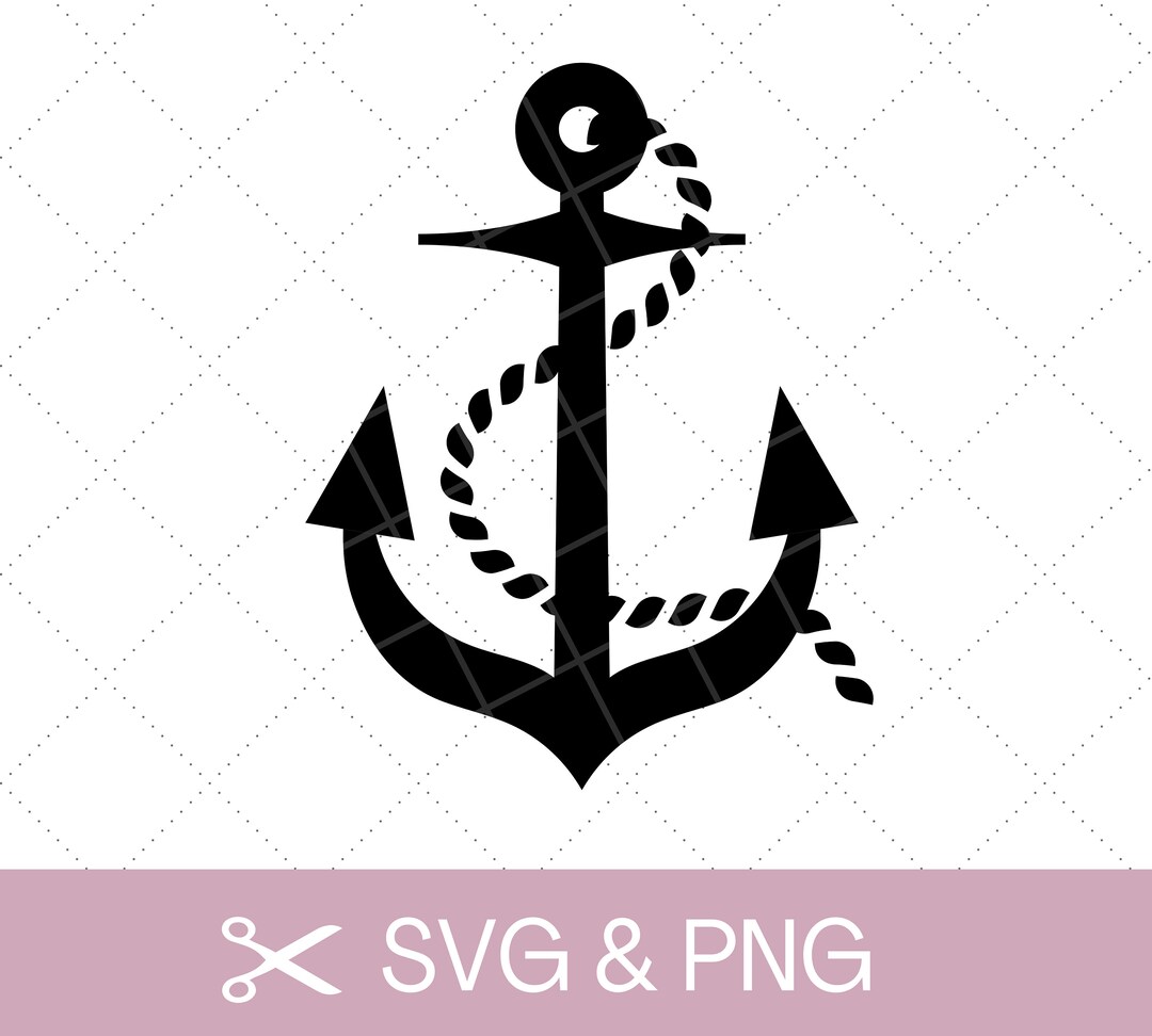 Plotter File Anchor, SVG PNG, Maritime, Cricut Template - Etsy