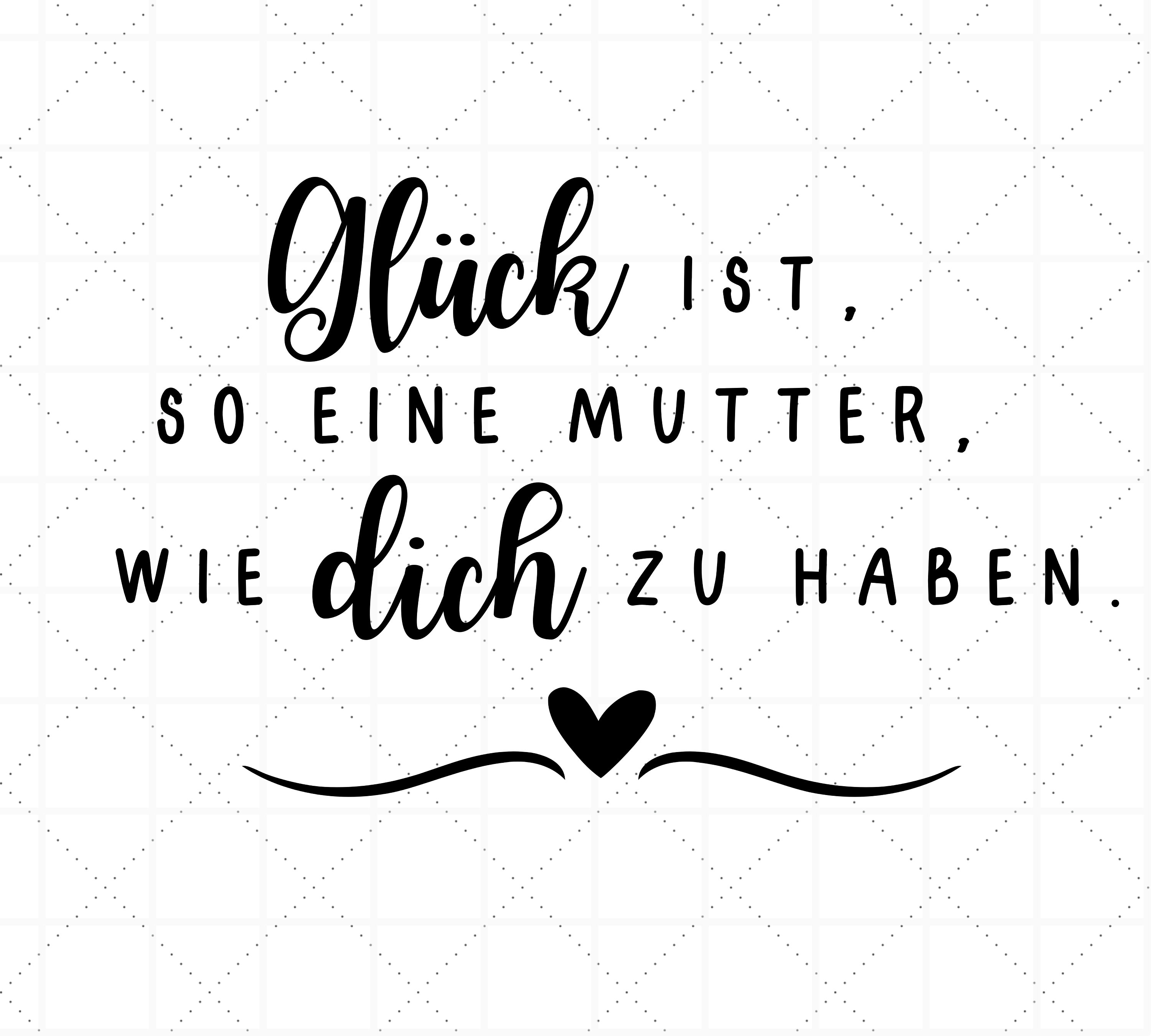 Plotter File Saying SVG & PNG, Mom, Happiness is Having a Mother Like ...