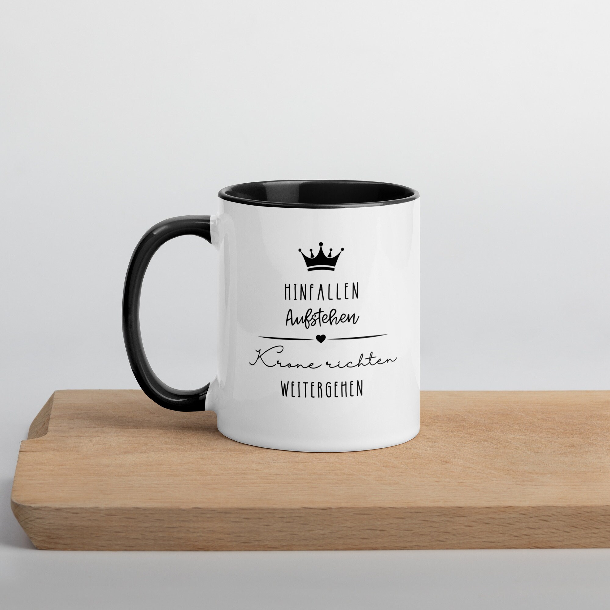 Plotterdatei Spruch, Krone richten in SVG & PNG, motivierende Sprüche, deutsch - Etsy.de