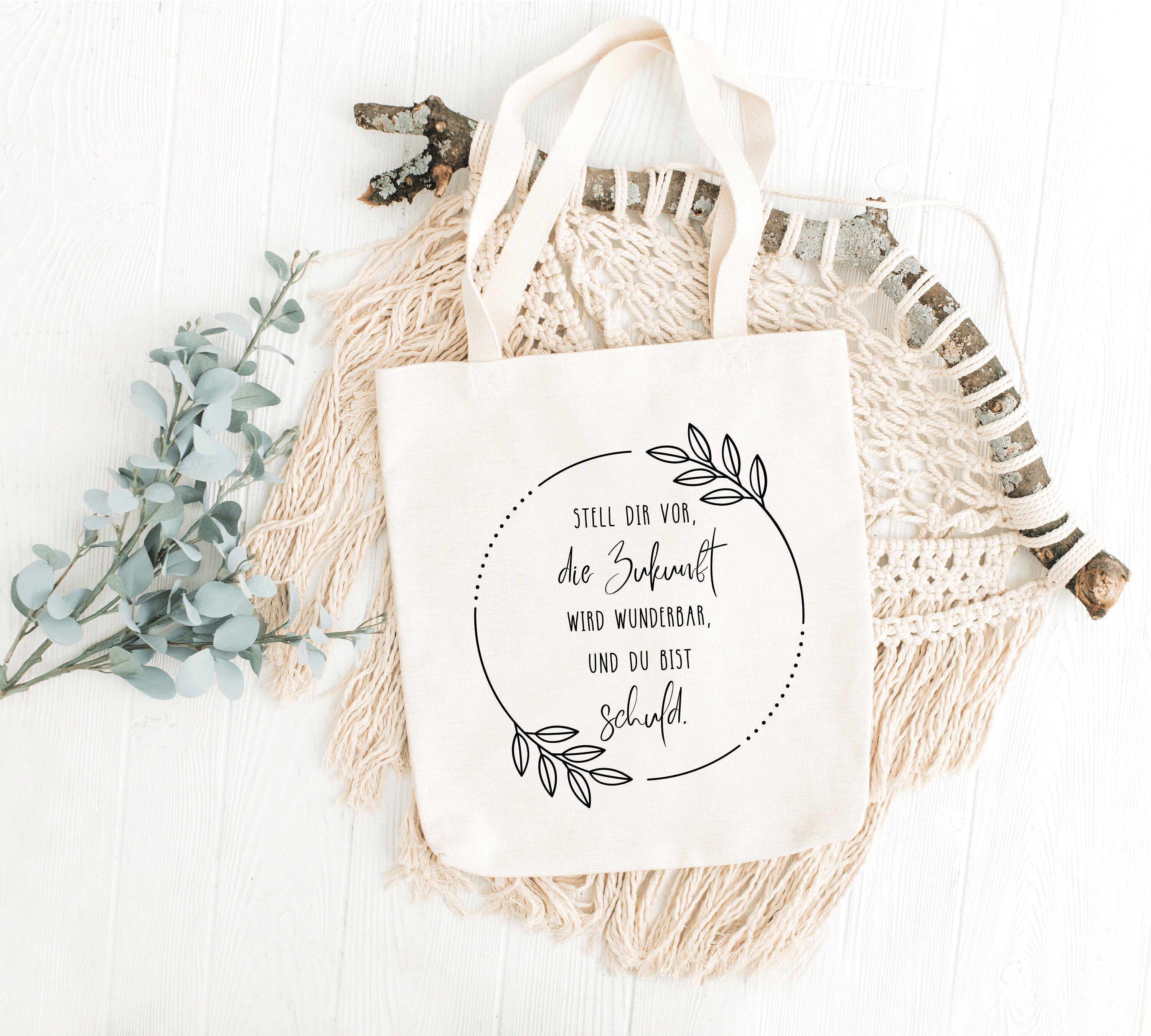Plotterdatei Spruch in SVG & PNG, motivierend, mit Blumen Rahmen ...