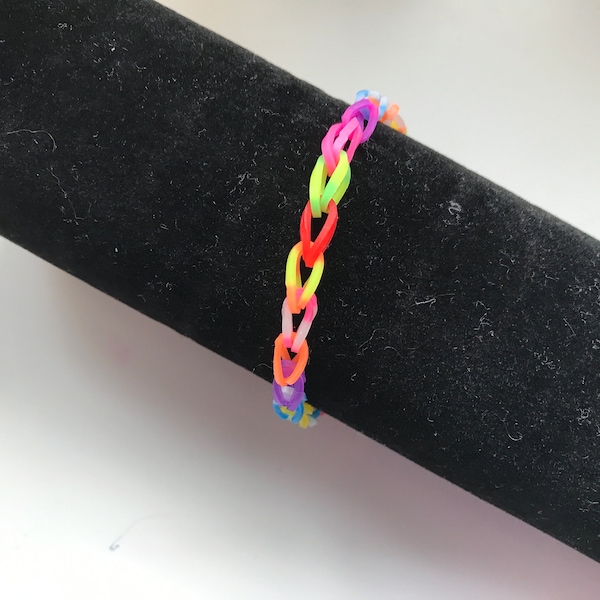 Loom Band Bracelet - Etsy UK