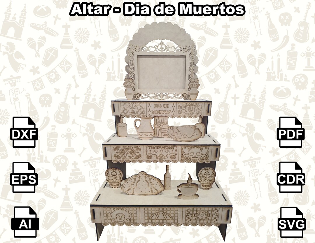 Buy Altar of the Dead, Day of the Dead Svg, Day of the Dead Mexico, Day ...